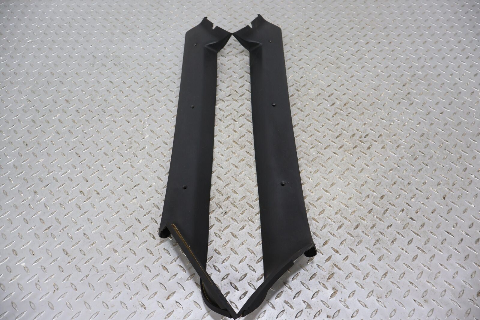 94-96 Chevy C4 Corvette Pair LH&RH Interior A Pillar Trim Panels (Black ...