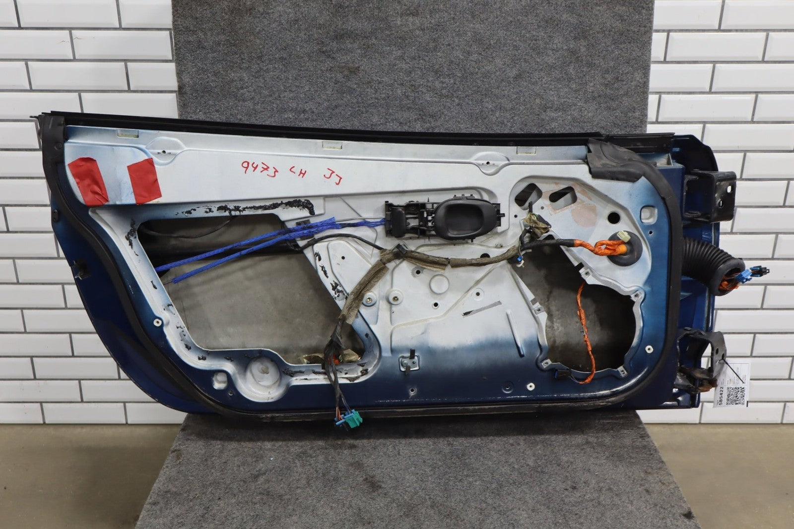 1997-2004 Chevrolet Corvette C5 Left Front Door Shell *LeMans Blue 19 ...