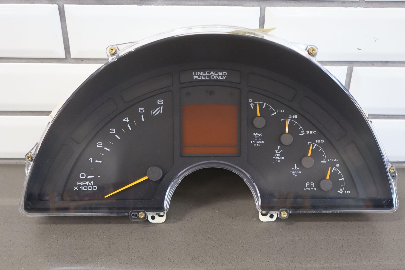 1995 C4 Corvette (Exc. ZR1) OEM Digital Speedometer Instrument Cluster ...